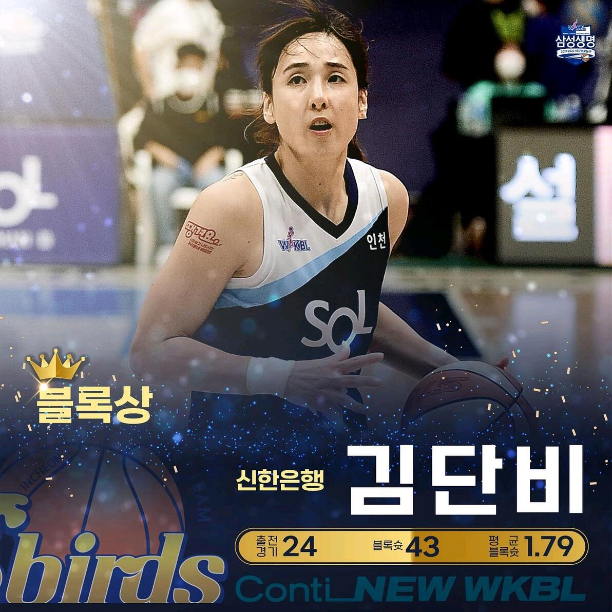 21－22赛季WKBL正规联赛颁奖仪式 - 哔哩哔哩