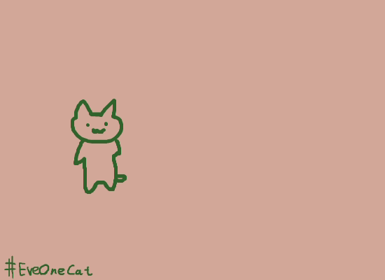 送Everyday one cat全套表情包，请自取～（eveonecat）看到就是赚到 - 哔哩哔哩