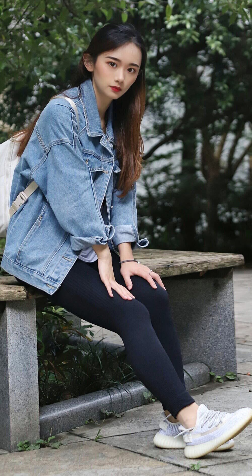 学妹青春壁纸穿搭高中生大学生姐姐 哔哩哔哩 