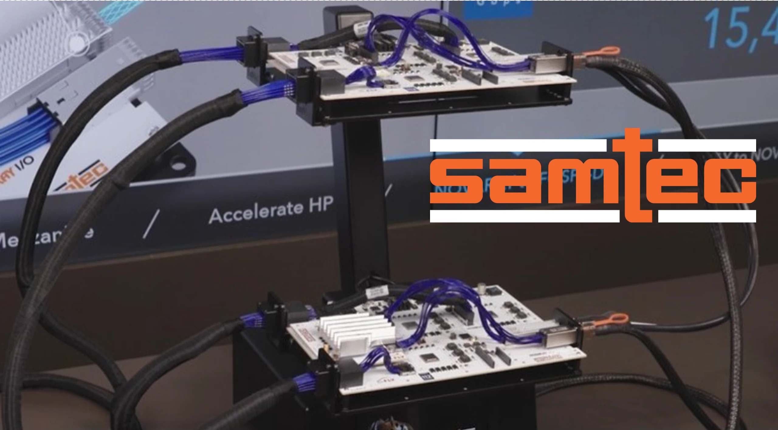 Samtec技术前沿 | Samtec和Alphawave IP实现真实世界的112Gbps PAM4信号通道 - 哔哩哔哩