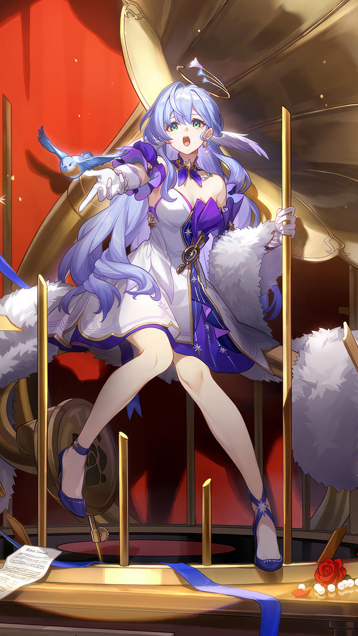 知更鸟（Robin）| 崩坏：星穹铁道（Honkai：Star Rail）| 4K 电脑壁纸 手机壁纸 - 哔哩哔哩