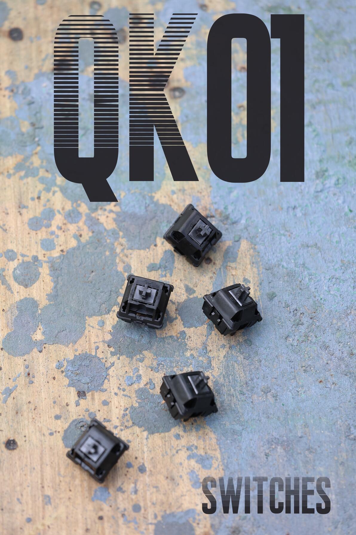 《日·键圈时刻表》Duhuk与Qwertykey联合制作QK01轴发售 YU75 R3 木壳套件团购 - 哔哩哔哩