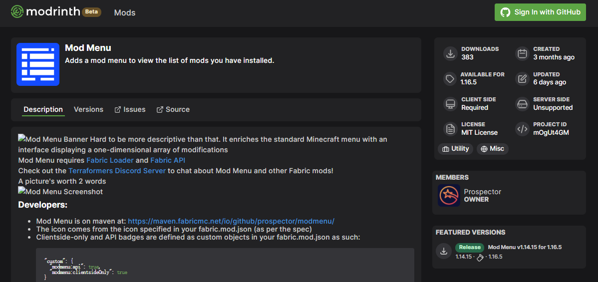 新平台！我的世界 Modrinth模组平台！ - 哔哩哔哩