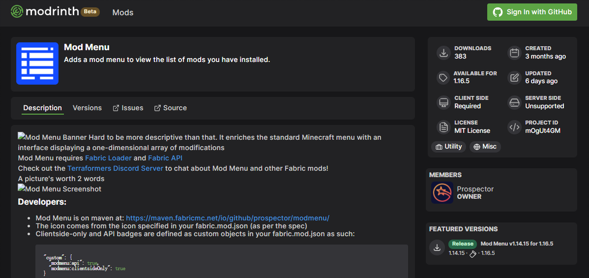新平台！我的世界 Modrinth模组平台！ - 哔哩哔哩