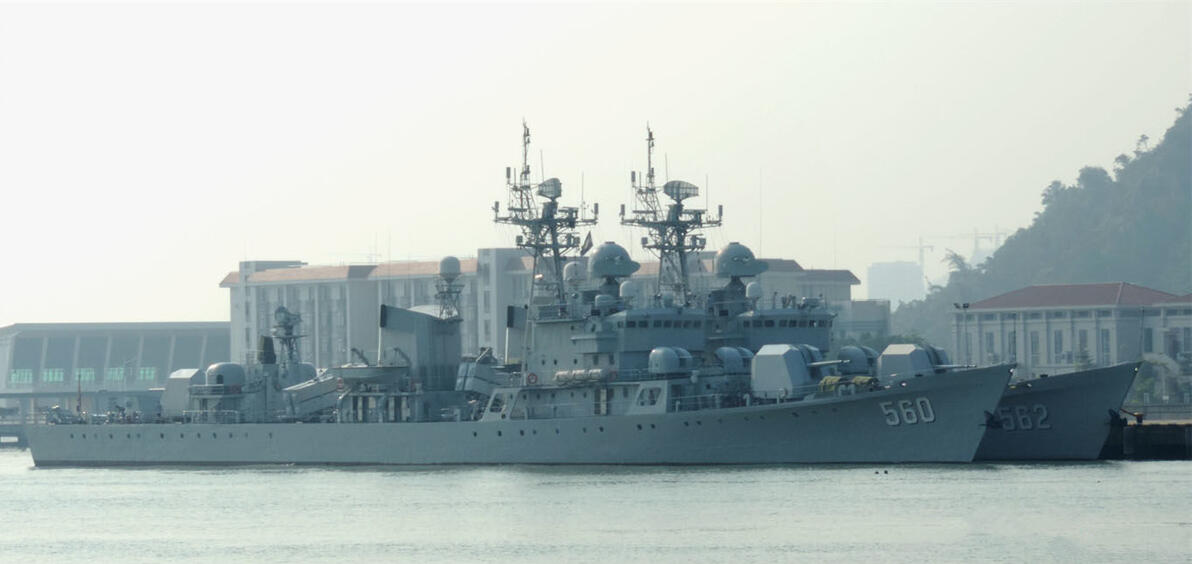 江湖传奇——中国海军053H/H1/H2系列护卫舰概览（下） - 哔哩哔哩
