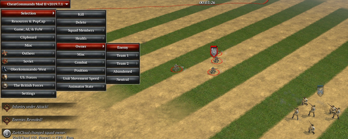 英雄连2 CHEATCOMMANDS MOD使用方法 - 哔哩哔哩