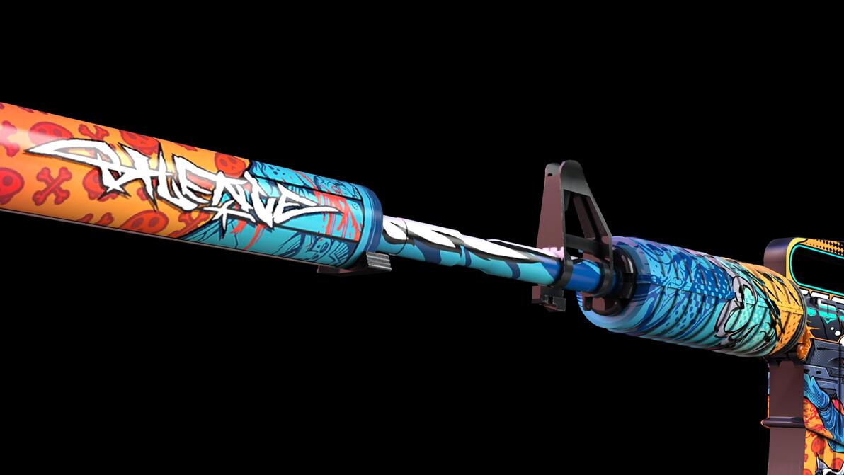 二次元浓度拉满！CSGO二号玩家皮肤鉴赏 - 哔哩哔哩