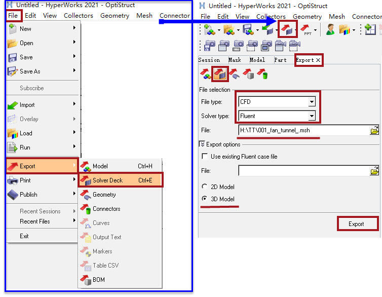 Hypermesh面网格转FluentMeshing体网格生成 - 哔哩哔哩