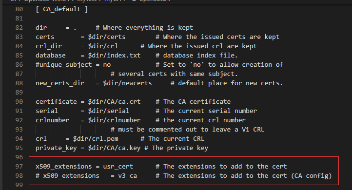 OpenSSL命令行：自建CA&操作CRL - 哔哩哔哩