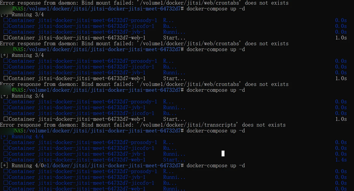 群辉docker安装Jitsi-Meet，实现浏览器开视频会议 - 哔哩哔哩