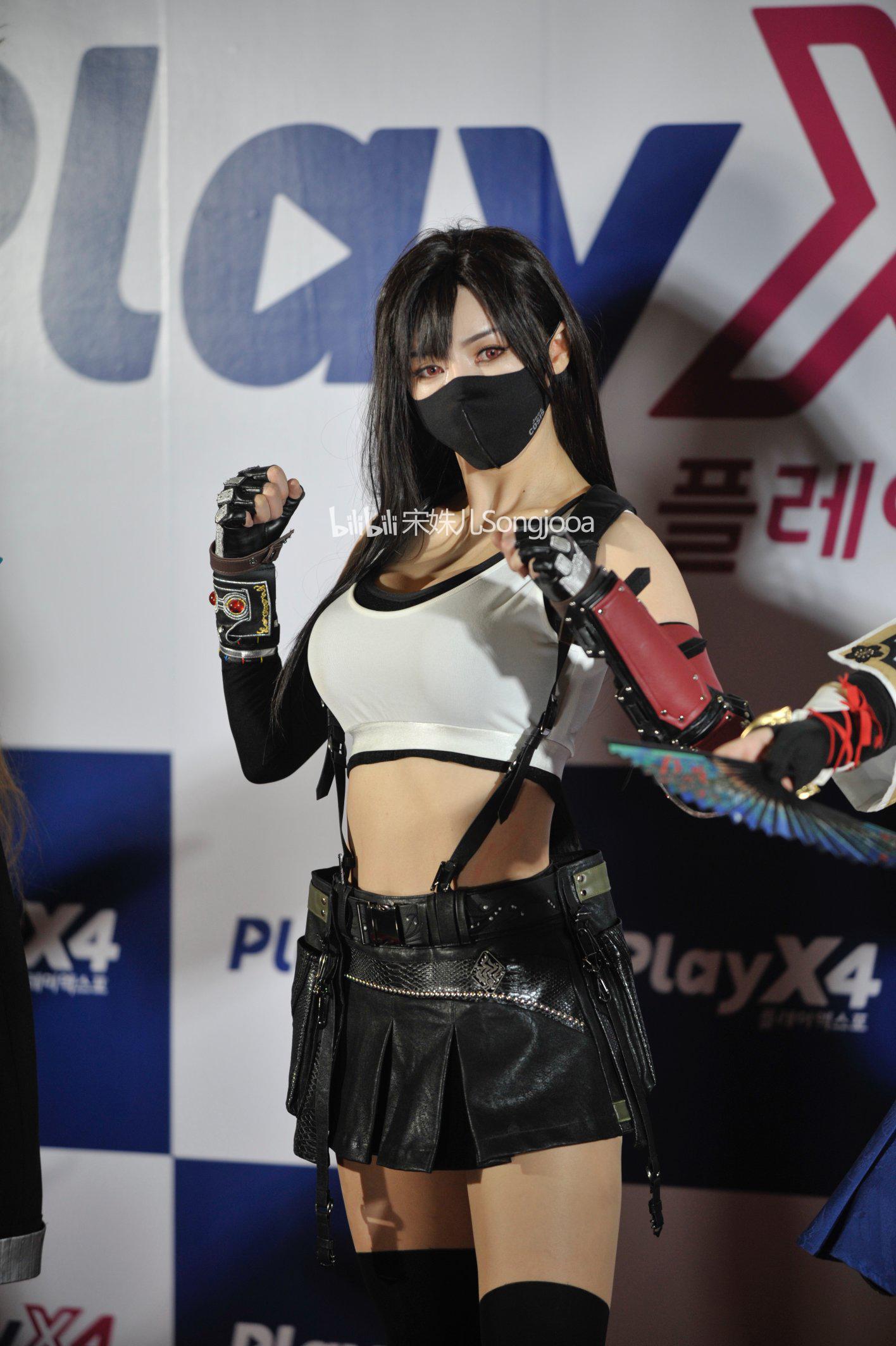 宋姝儿Cosplay蒂法 2022Playx4电玩展(30p) - 哔哩哔哩