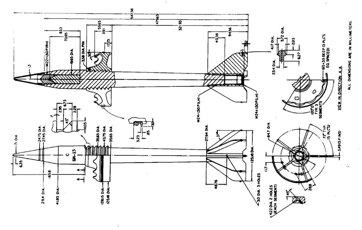 115mm 2A20及125mm 2A26/46滑膛炮早期APFSDS介绍：从3BM3到3BM17 - 哔哩哔哩