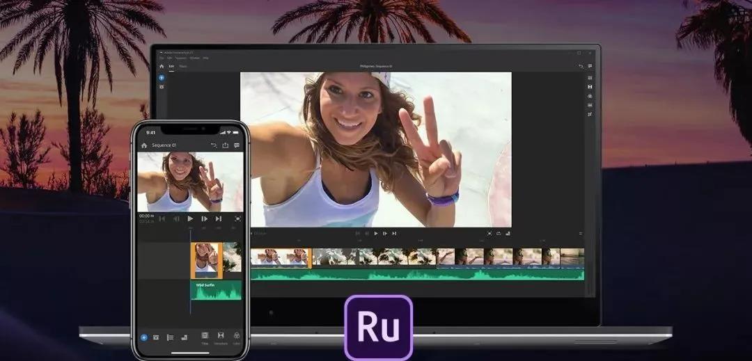 PR竟然有手机版的了？Adobe正式推出Premiere Rush版（内含安装包）！ - 哔哩哔哩