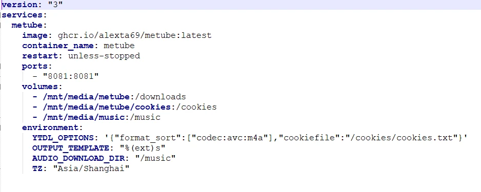 NAS【 Docker 】推荐MeTube，下载音乐和视频 - 哔哩哔哩