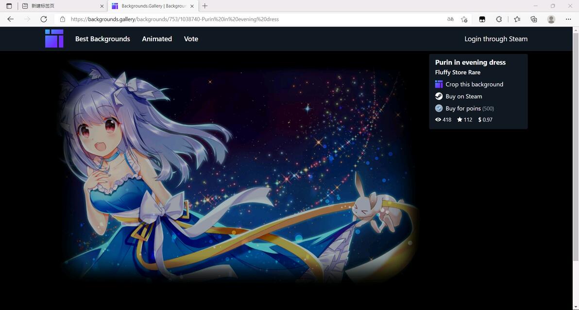 好看的steam二次元背景个人资料（壁纸）附csgo roll枪 - 哔哩哔哩