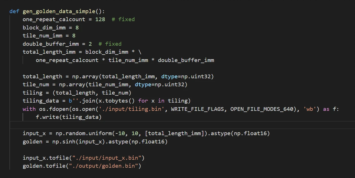 CANN训练营第二季—Ascend C编程课sinh算子开发记录 - 哔哩哔哩