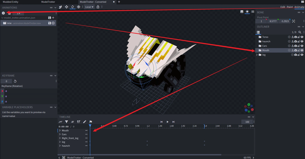 给建模师看：如何入门Geckolib模型与简易动画 - 哔哩哔哩