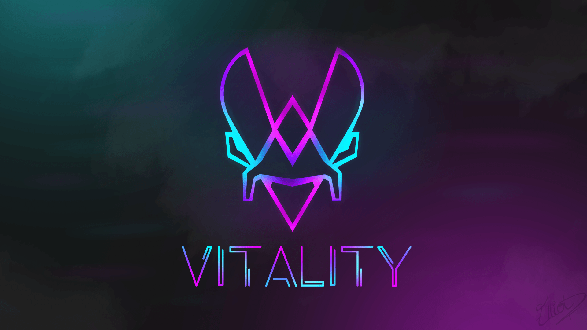 vitality小蜜蜂超清壁纸1080P+【CSGO】 - 哔哩哔哩