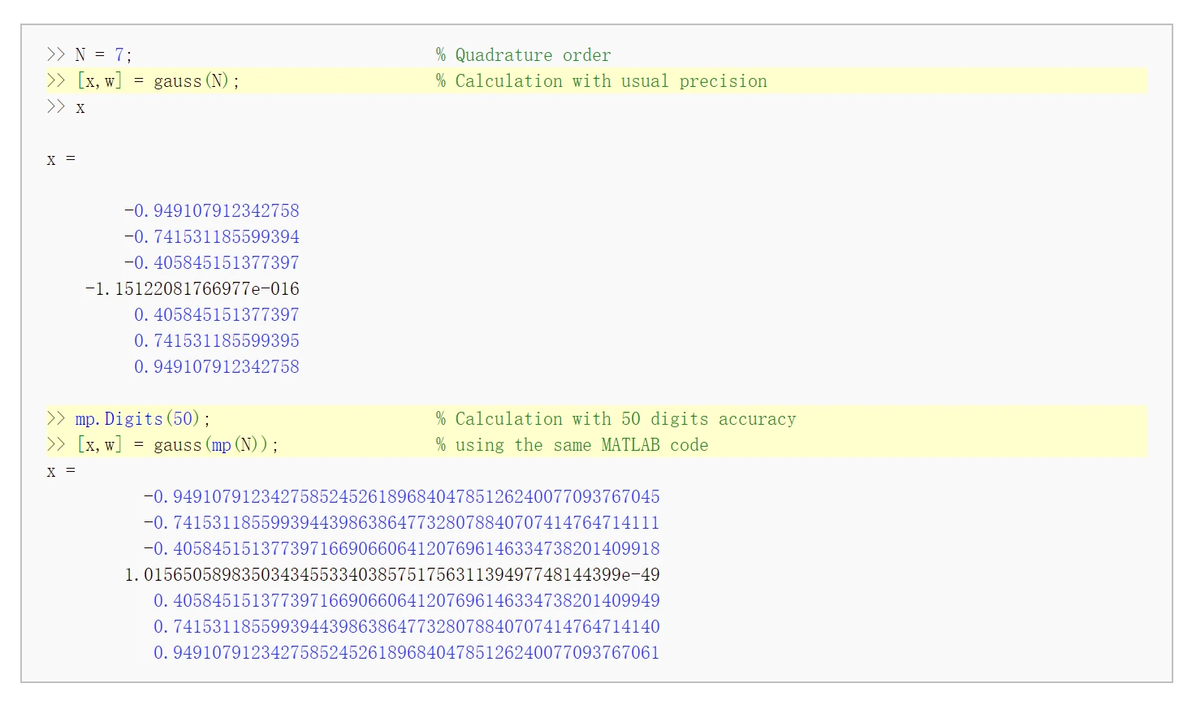 Multiprecision Computing Toolbox for MATLAB - 哔哩哔哩