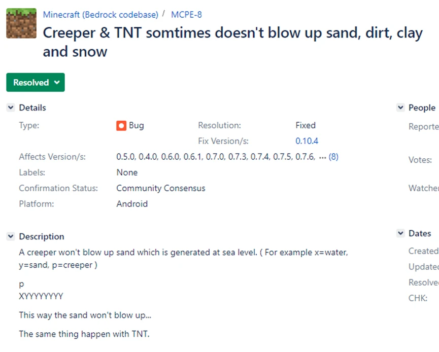 BUGJUMP的诞生——Minecraft PE版bug大全（MCPE01-MCPE10） - 哔哩哔哩