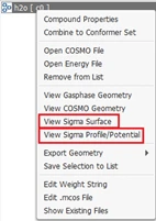利用COSMOlogic进行σ-surfaces，σ-profiles和σ-potentials的可视化 - 哔哩哔哩