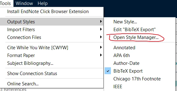 Endnote文献库转换到Overleaf - 哔哩哔哩