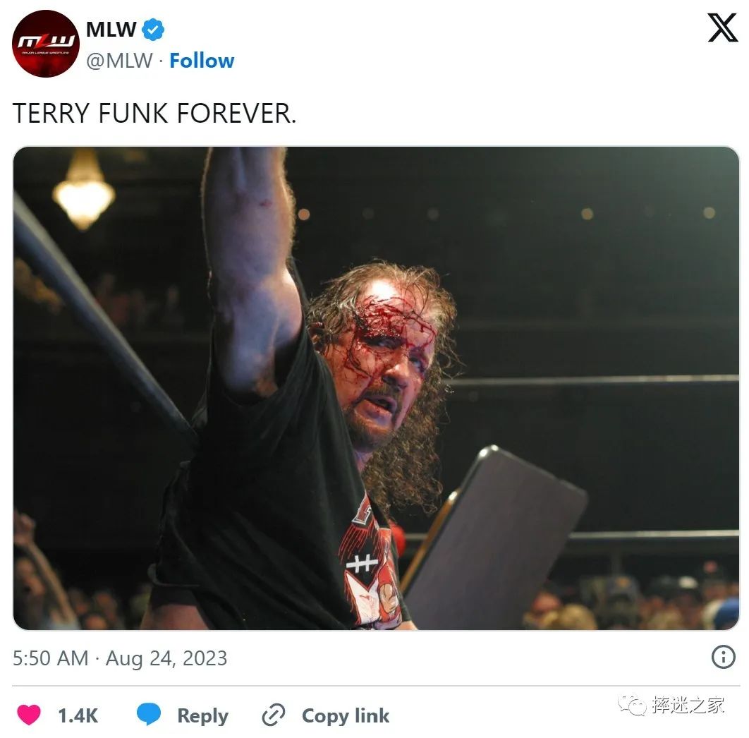 WWE摔角-8月24日新闻--（透）Terry Funk去世 - 哔哩哔哩