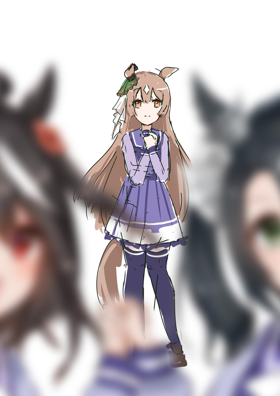 [赛马娘] 皇冠酱与北部玄驹贴贴! ! !0wO! - 哔哩哔哩