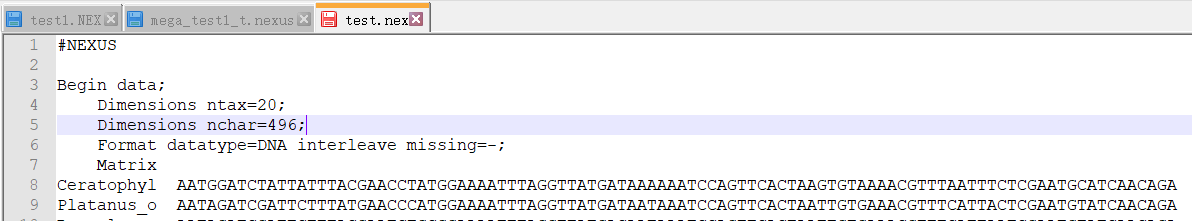 个人学习记录：建树流程3——MrBayes的使用 - 哔哩哔哩