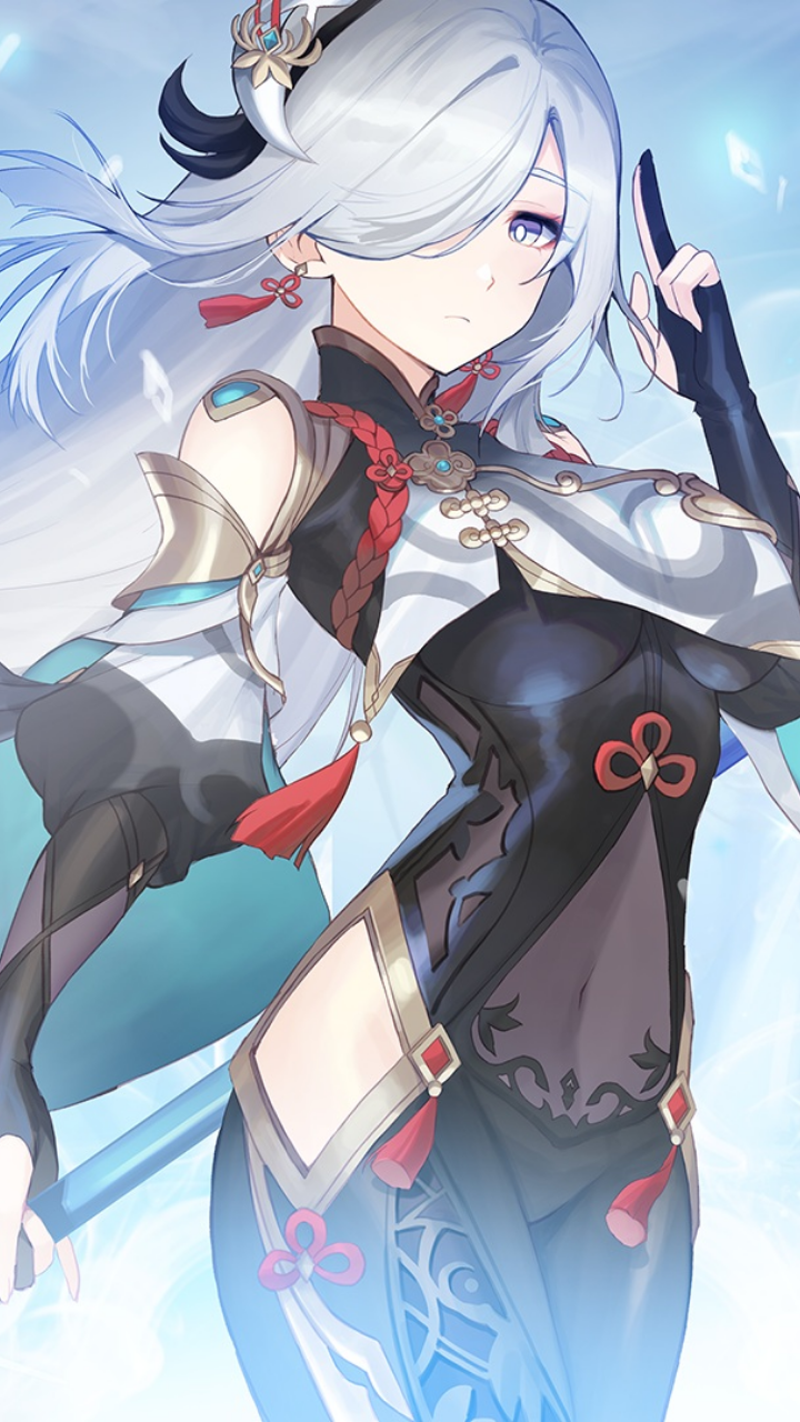 原神壁纸 | 【申鹤】高清壁纸 - 哔哩哔哩