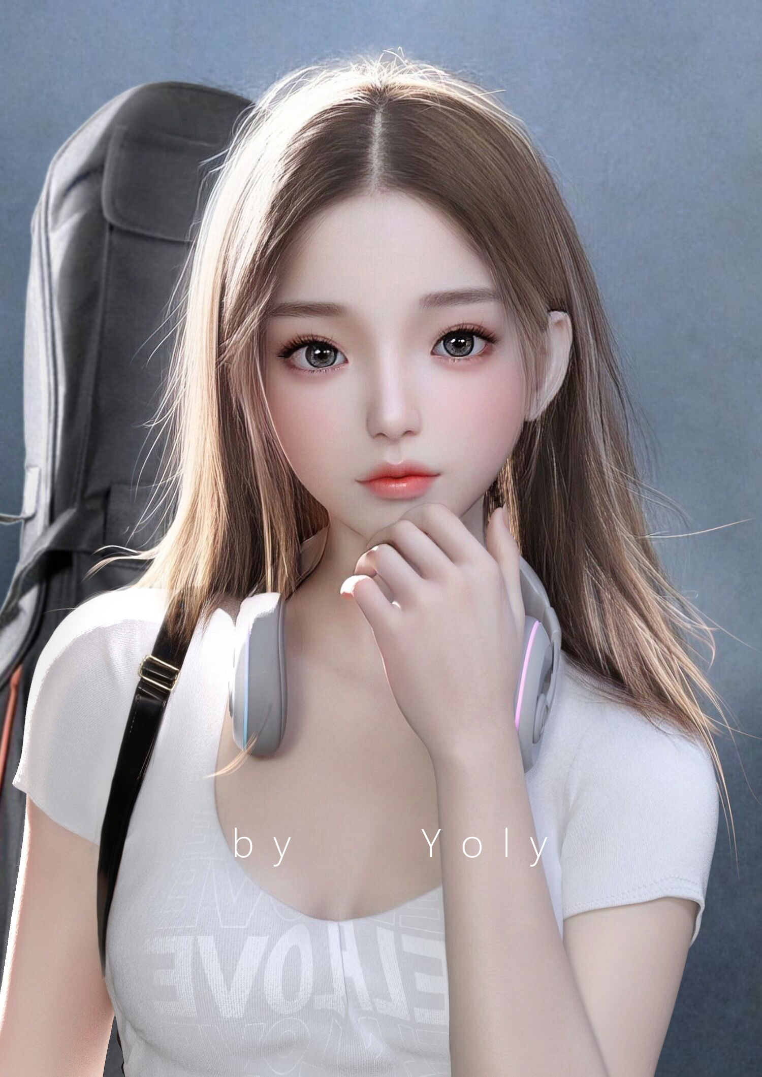 【擦边壁纸】纯欲清纯写真(致敬yoly) 哔哩哔哩