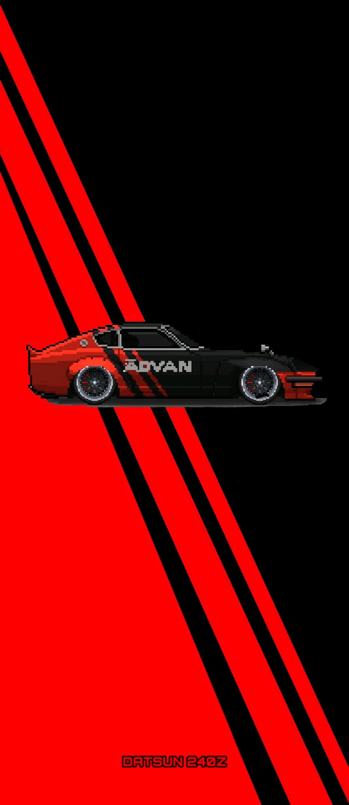 像素赛车手自制壁纸(4) - 哔哩哔哩