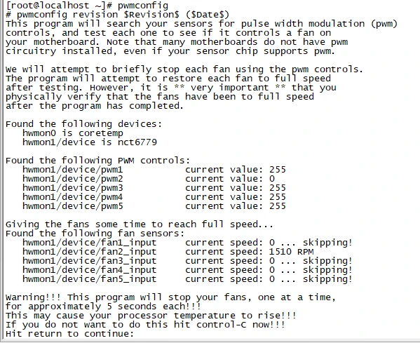 linux系统如何在系统内控制CPU风扇/机箱风扇转速-以Centos7为例 - 哔哩哔哩