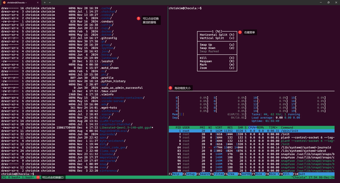 Linux tmux 基础使用教程 - 哔哩哔哩
