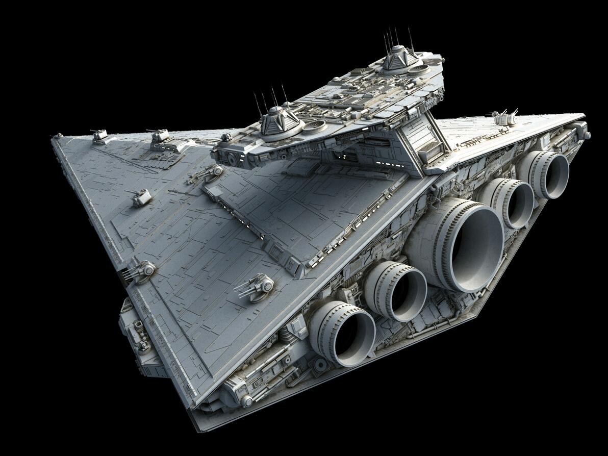 很多图重置版——《星球大战》帝国舰种：维护者级重巡洋舰 - 哔哩哔哩