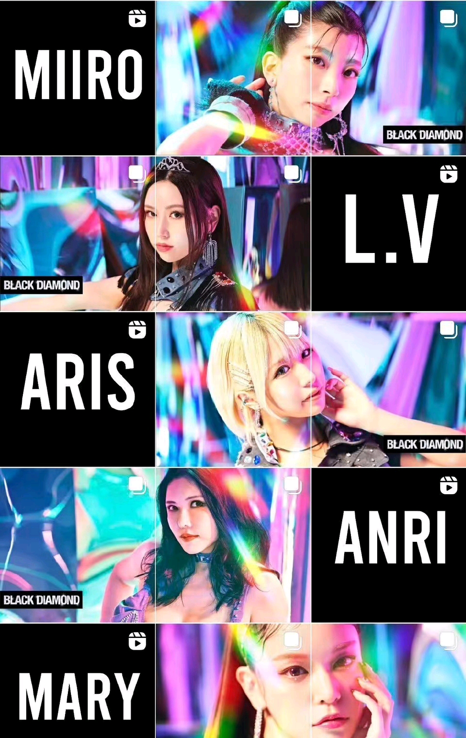 BLACK DIAMOND｜业界偶像团体出道，全网粉丝破950万 - 哔哩哔哩