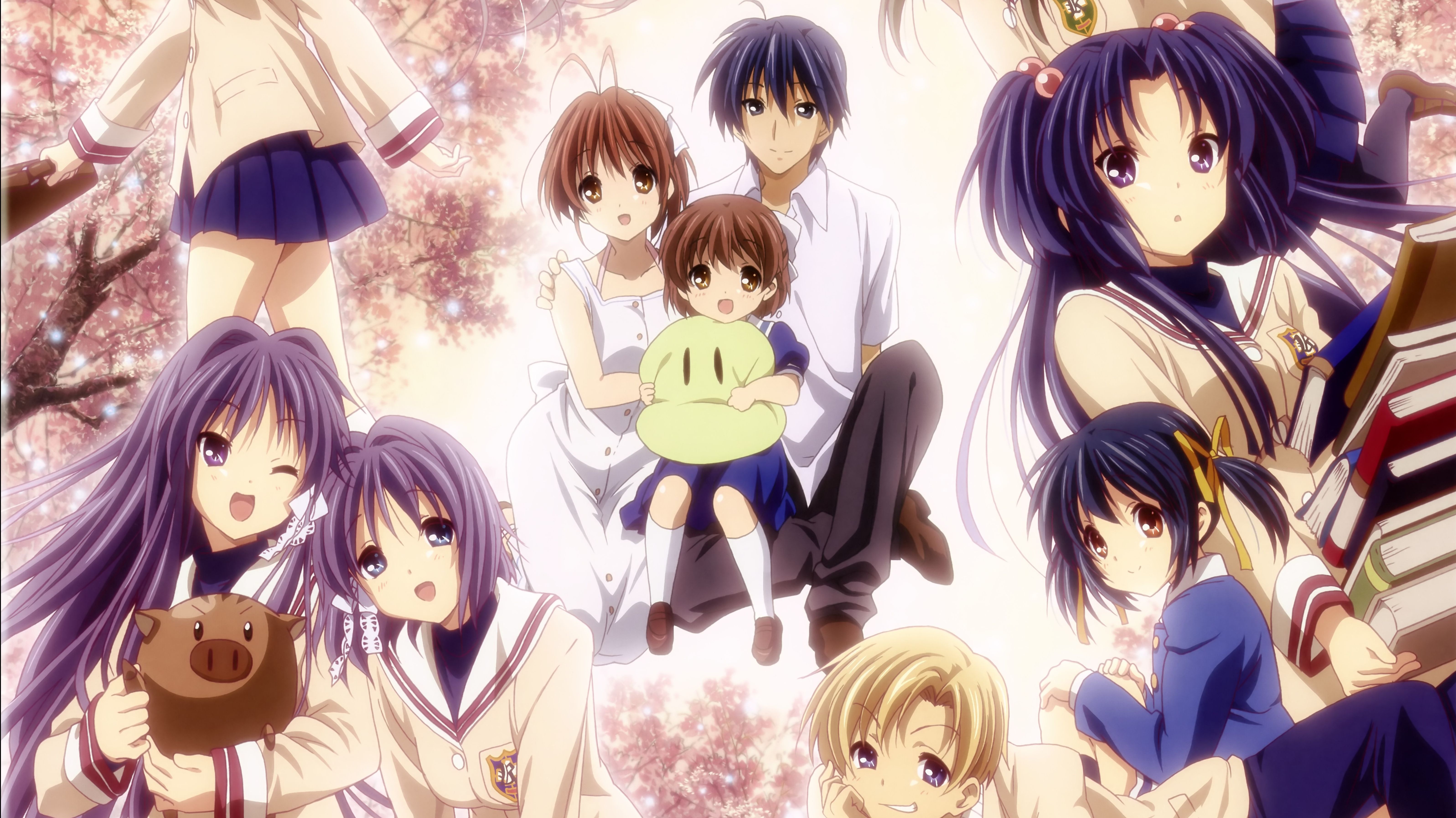 你见过真·京都脸的CLANNAD吗？2009-2011年大分辨率高清CLANNAD日历分享！ - 哔哩哔哩