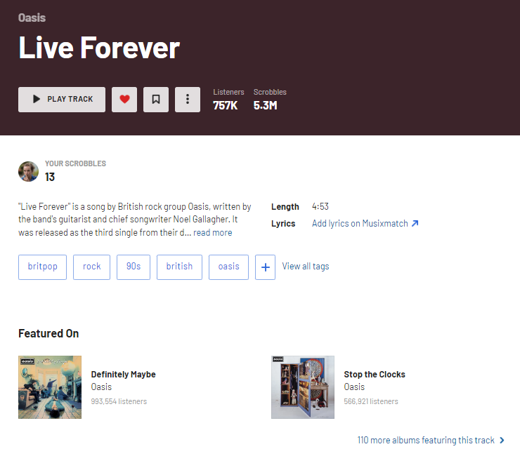 利用 Last.fm 多平台同步音乐的收听记录 - 哔哩哔哩