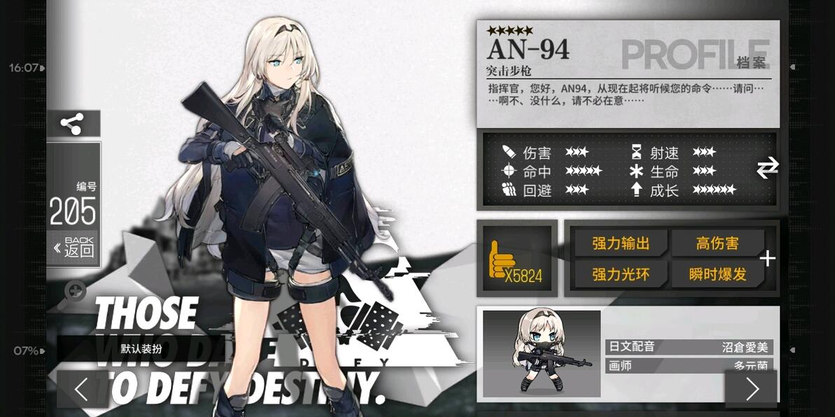 少女前线，AN94.AK15.AK12比较(不严谨测评) - 哔哩哔哩