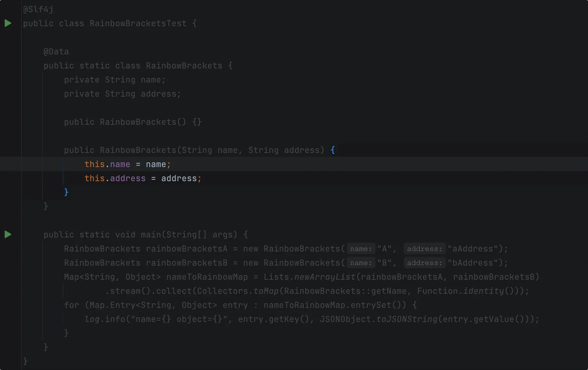 PyCharm好用插件分享-Rainbow Brackets - 哔哩哔哩