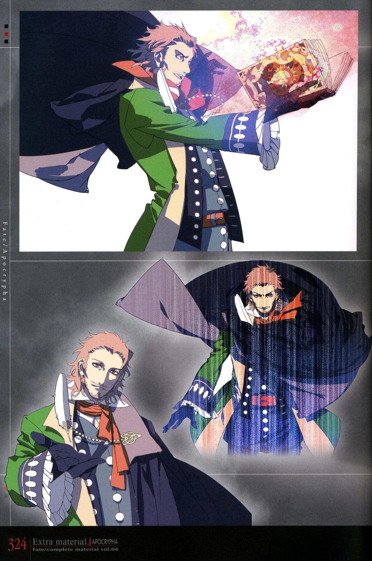 Fate/complete material IV - Extra material中关于Fate Apocrypha的资料 - 哔哩哔哩