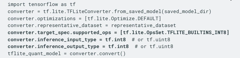 TensorFlow Lite中的模型量化(Model Quantization)之一 - 哔哩哔哩