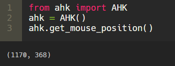 python ahk库使用文档说明 - 哔哩哔哩