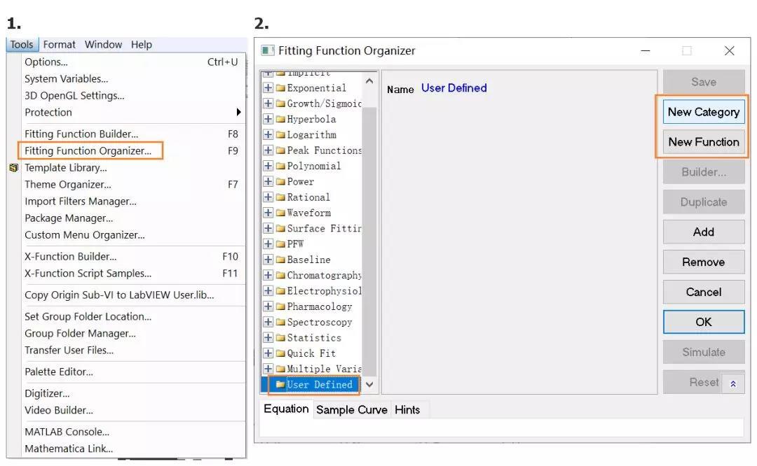 进阶操作 || 如何使用Origin自定义函数进行曲线拟合？ - 哔哩哔哩