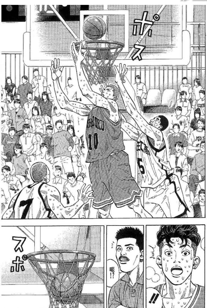 灌篮高手真正的天才——樱木花道惊人天赋——进攻得分 - 哔哩哔哩