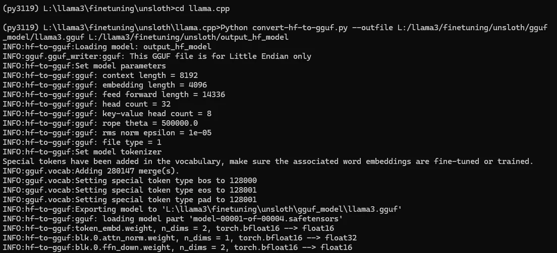 你也可以-windows本地微调大语言模型(llama3) - 哔哩哔哩