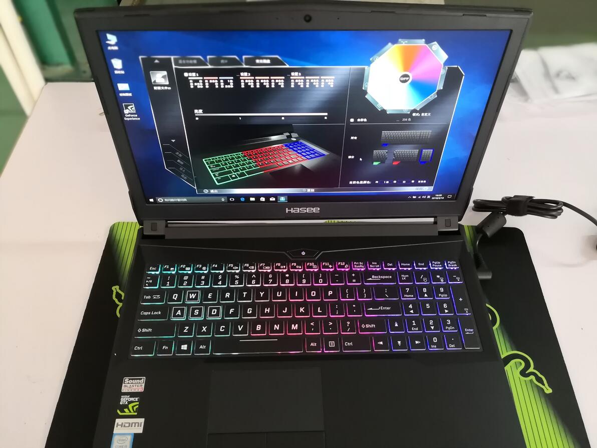 神舟战神ZX7-CP5S2游戏本笔记本 图文评测！ - 哔哩哔哩