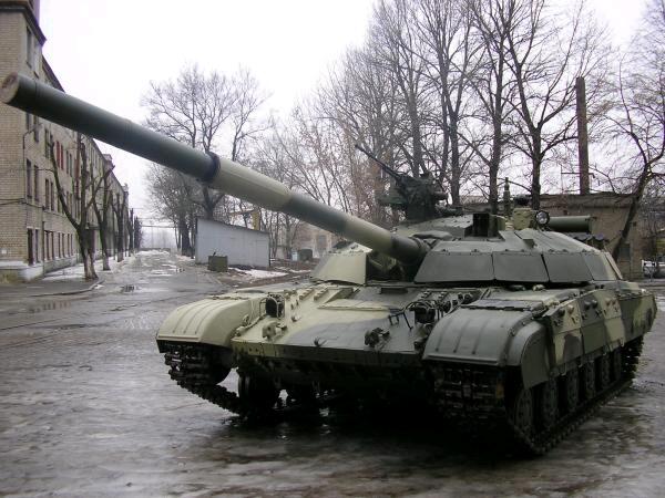 乌克兰T-64U/T-64BM和BM Bulat主战坦克（447AM1工程） - 哔哩哔哩