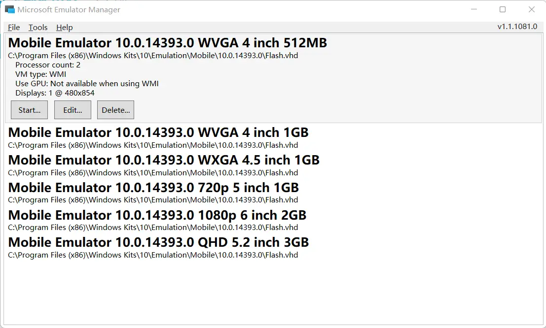 Windows 10/11 安装Windows 10 Mobile 仿真器(Emulator) - 哔哩哔哩