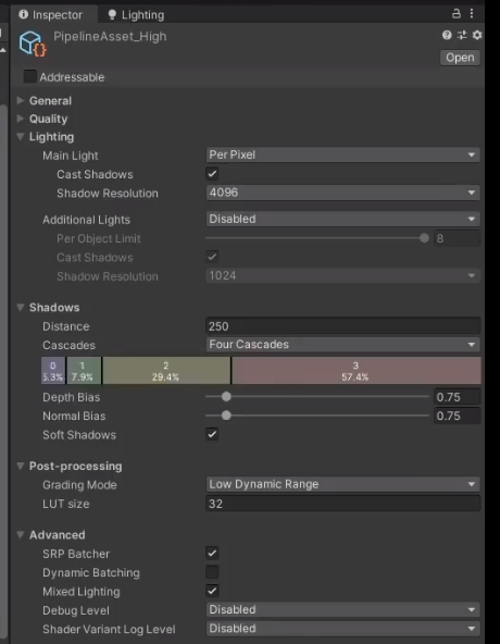 Unity学习笔记 Vol.80 URP中为游戏画面设置光照 - 哔哩哔哩